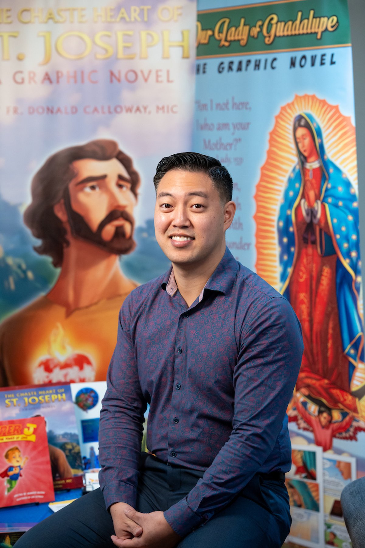 Artista local busca inspirar a los jóvenes mediante cómics católicos ...