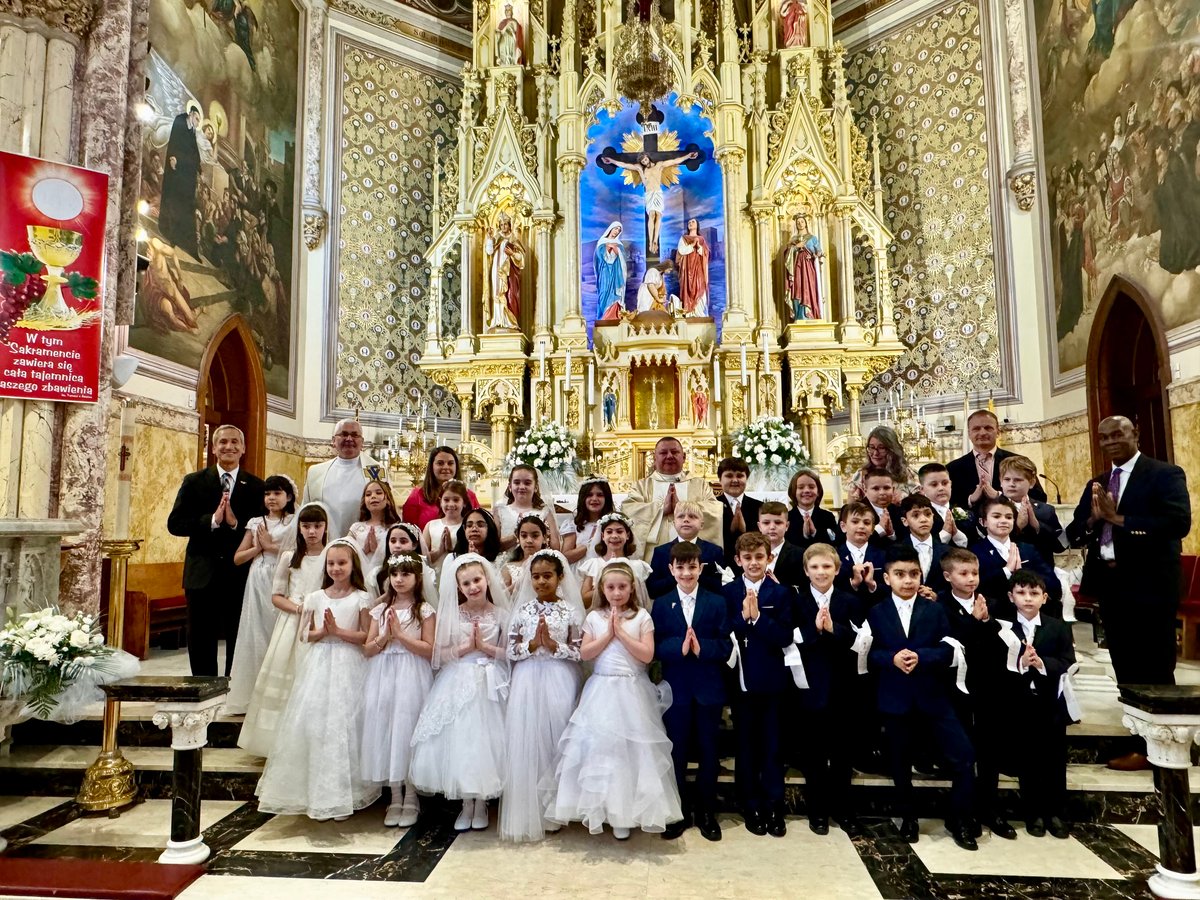 First Holy Communion Mass And Ceremony - St. Stanislaus Kostka Catholic ...